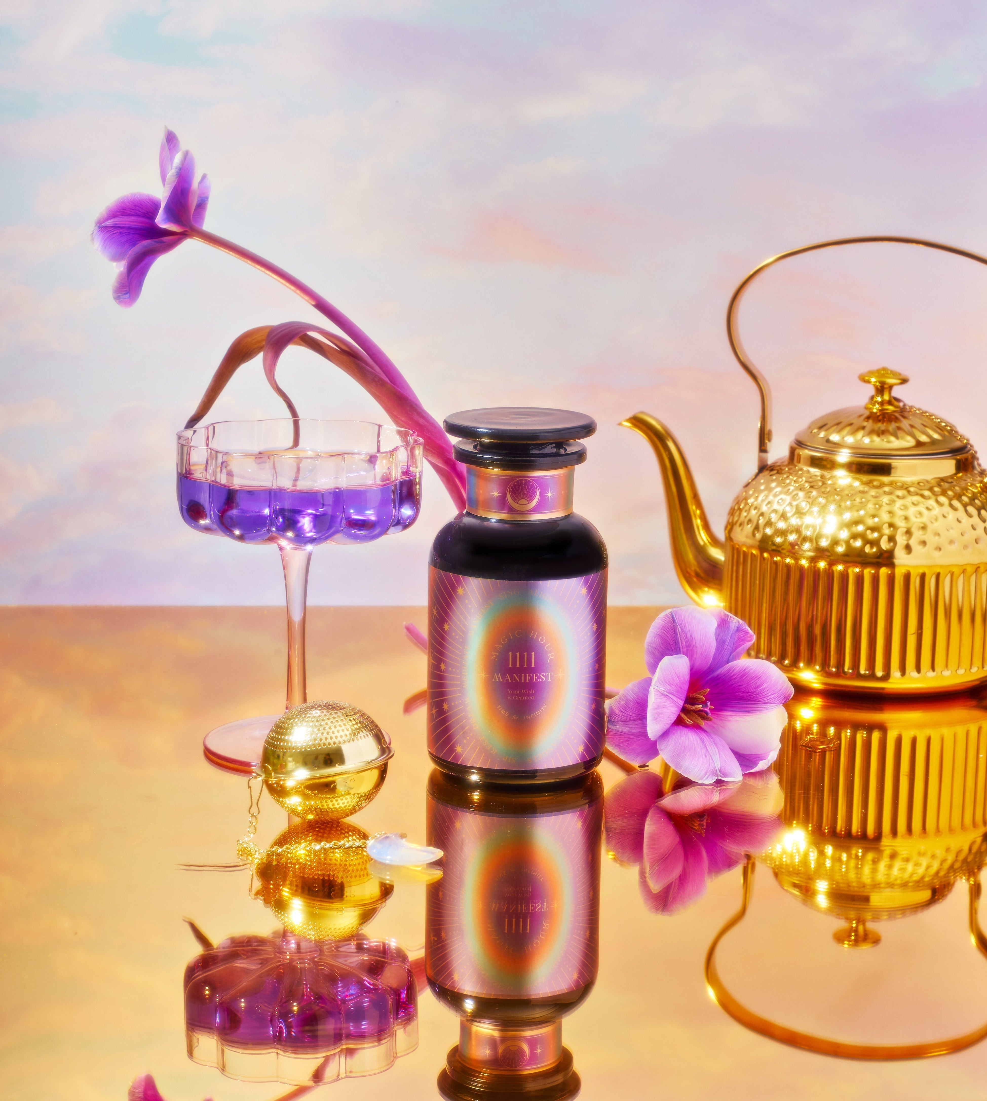 Angel Aid Flower Frequency Tea 1111: A Blend for Manifesting Miracles ...