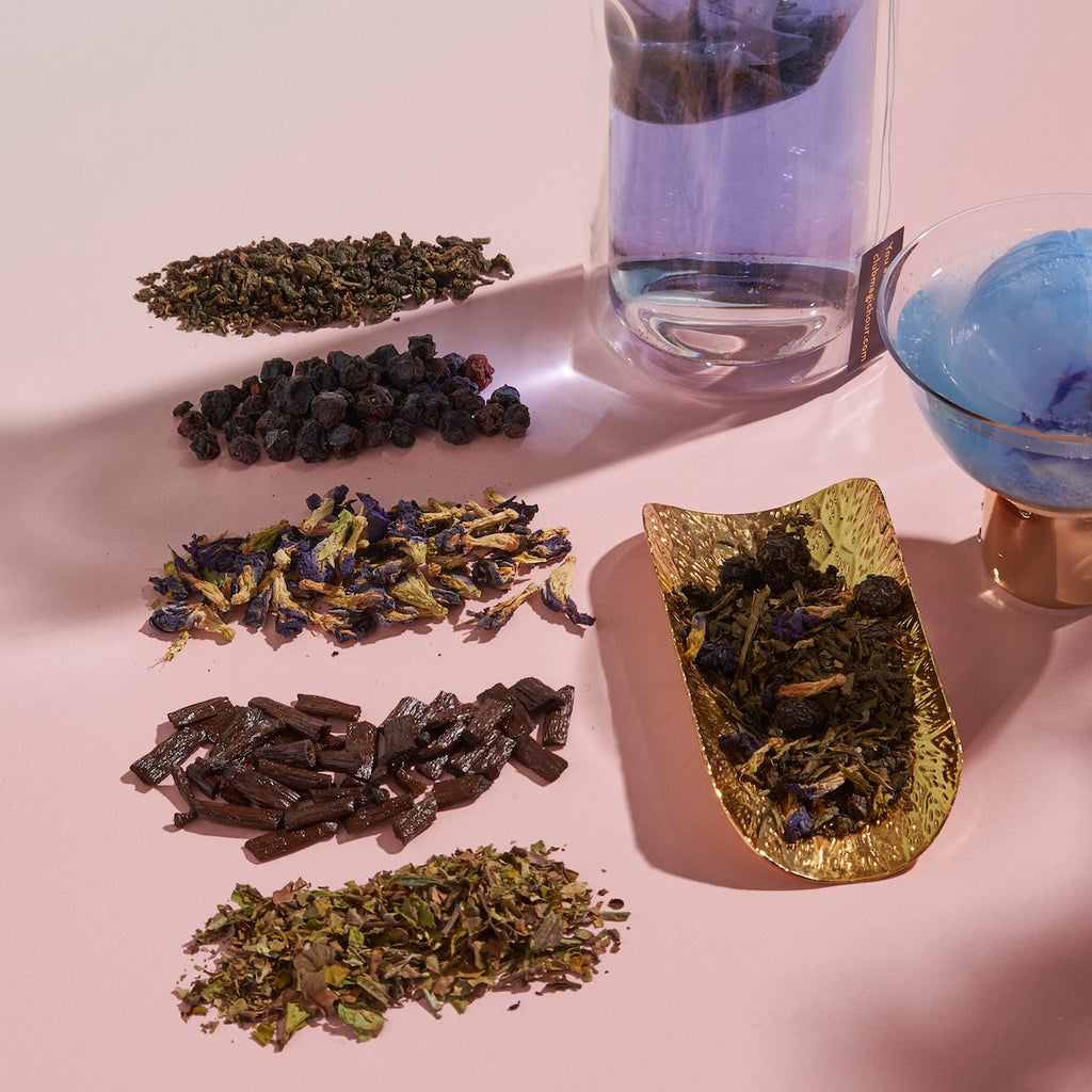 Oolong Tea | Blueberry Cheesecake Oolong Iced Tea | Magic Hour Tea