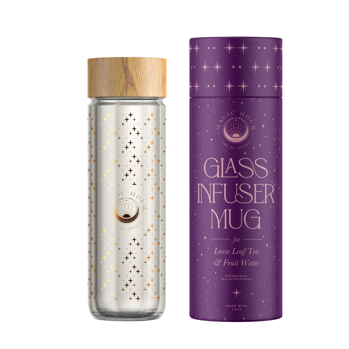 Glass Infuser Mug – Magic Hour