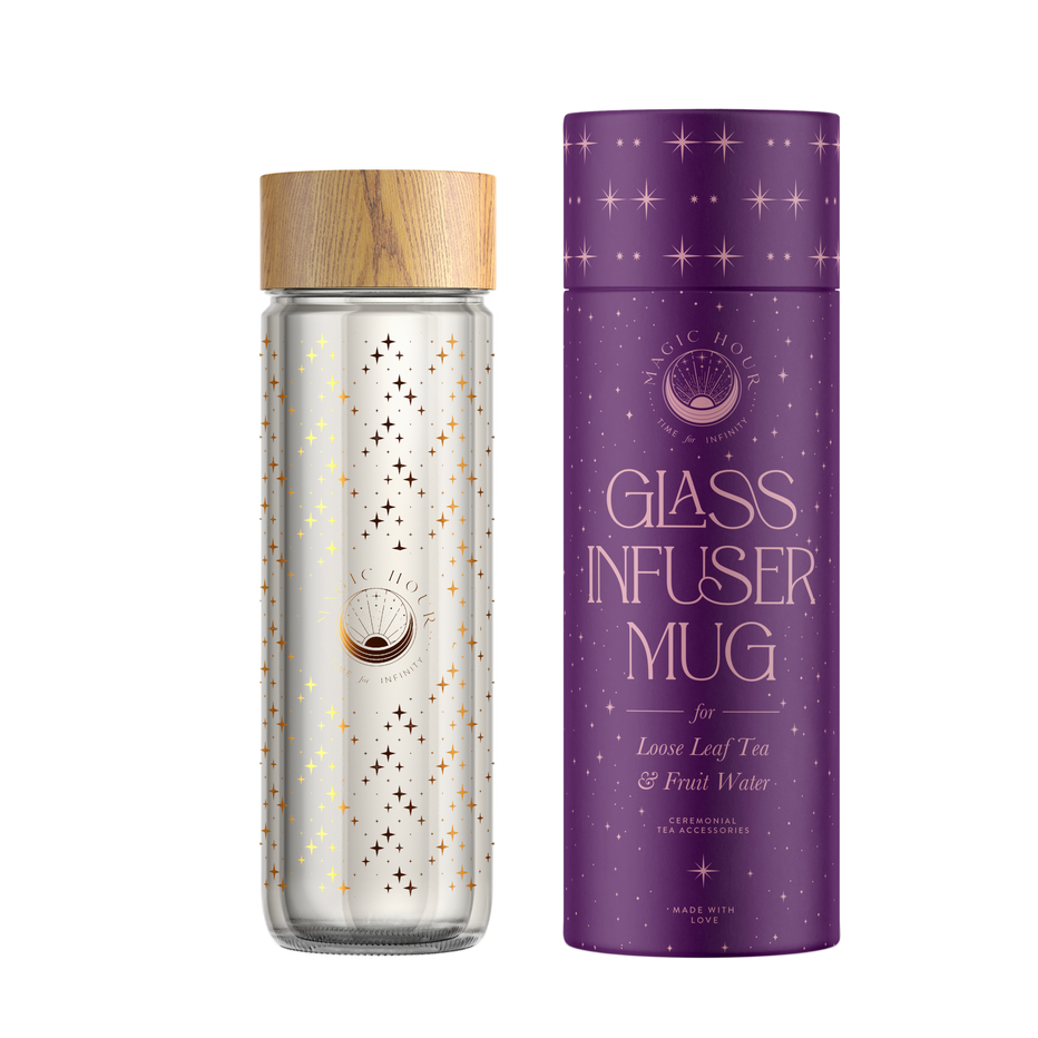 Glass Infuser Mug – Magic Hour
