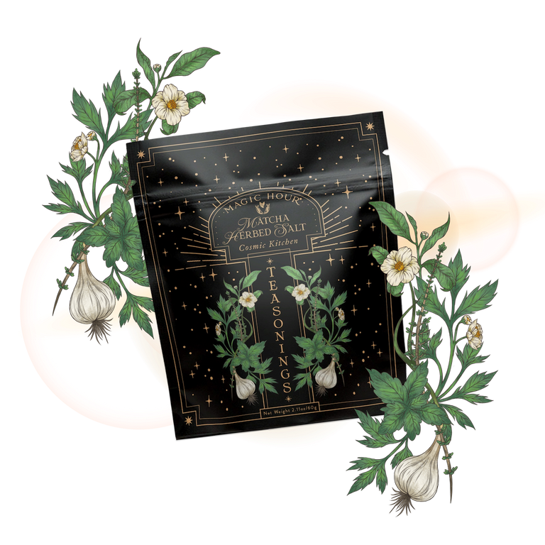 Matcha Herb Sea Salt | Gourmet Seasoning Blend | Magic Hour