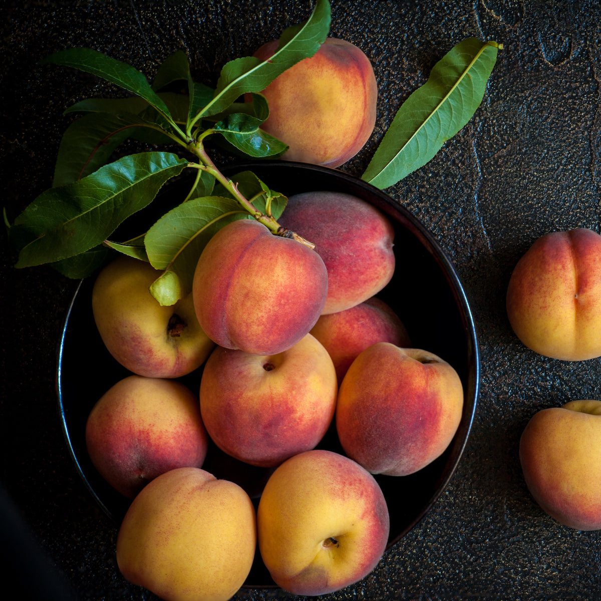 Peach Vanilla Black Iced Tea with Figs | Magic Hour