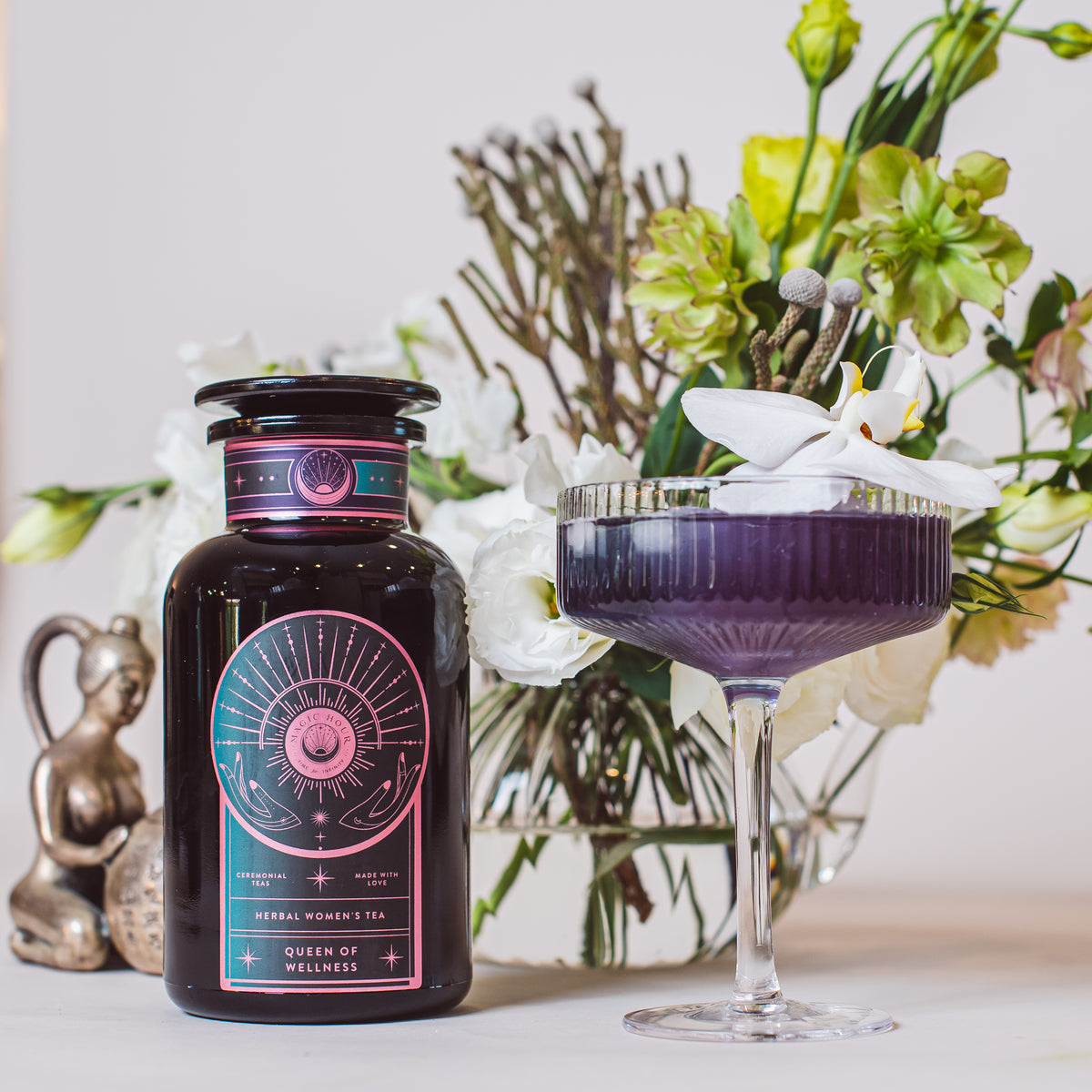 Queen of Wellness: Women's Hormone Balancing Tea for PMS, Healthy ...