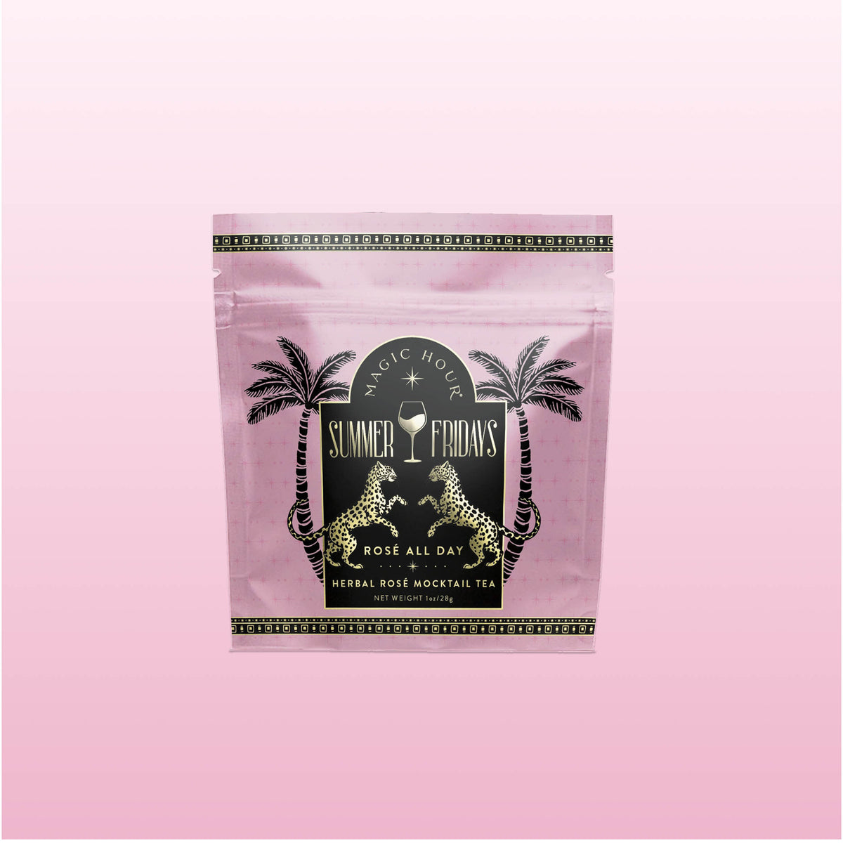 Rosé All Day: Herbal Tropical Flower Mocktail Tea for Slim Summer Sips ...