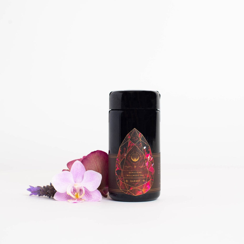 Garnet: Violet Wine Gemstone Wellness Tea | Magic Hour