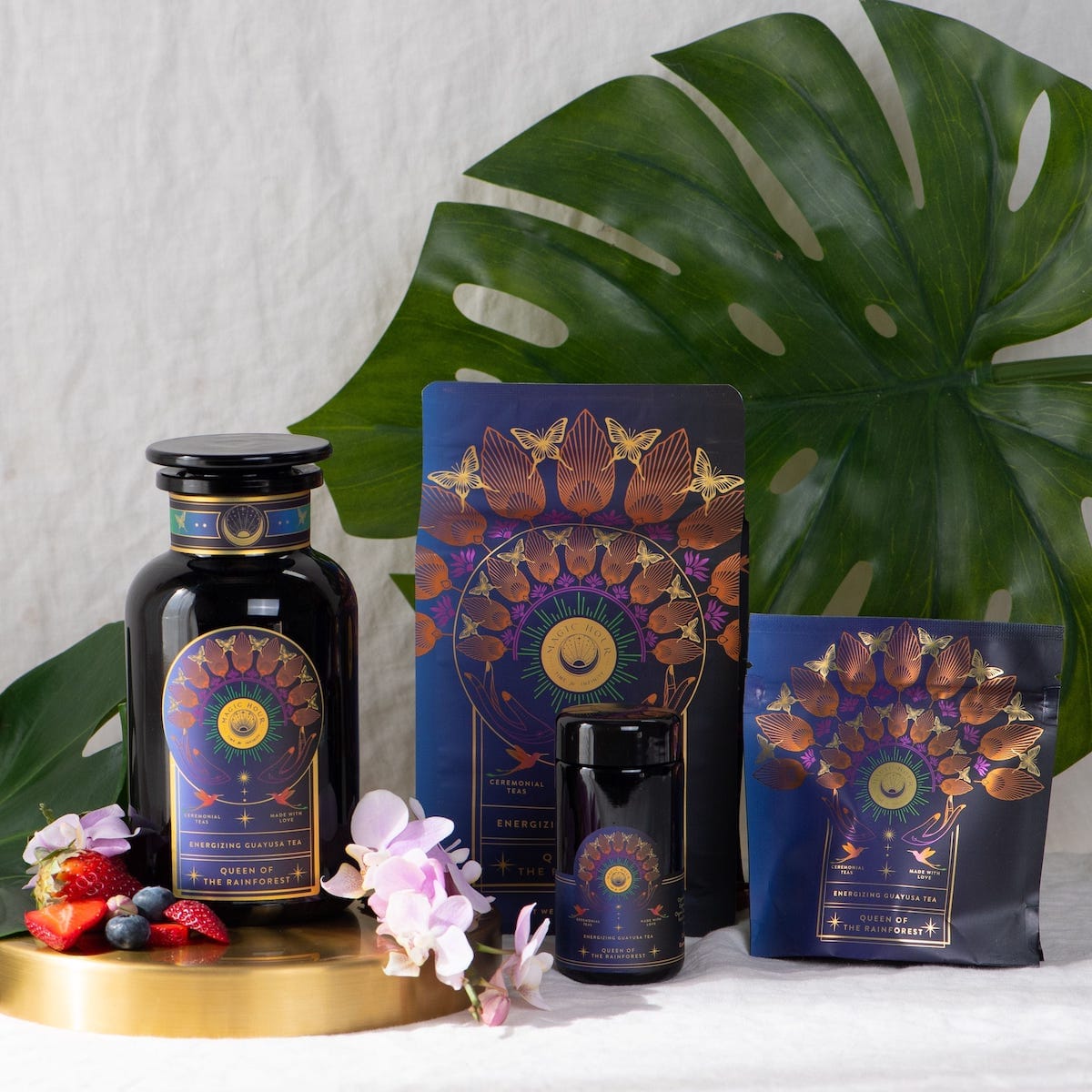 Herbal Tea | Queen of the Rainforest Blend | Cacao-Berry Tea | Magic ...