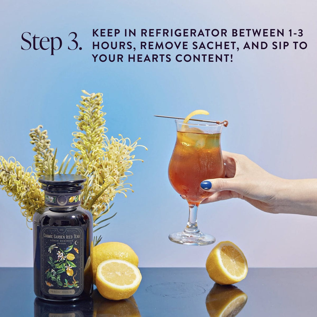 Oolong Tea | Blueberry Cheesecake Oolong Iced Tea | Magic Hour Tea