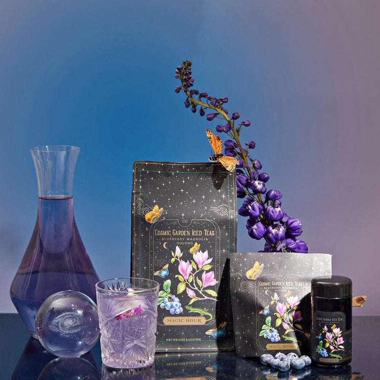 Oolong Tea | Blueberry Cheesecake Oolong Iced Tea | Magic Hour Tea