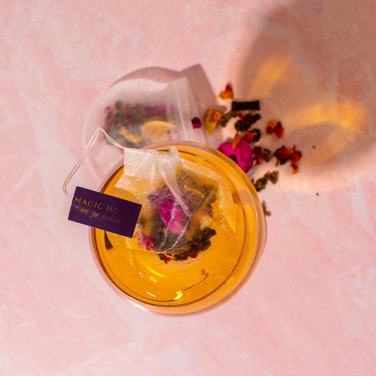 Magic Hour Tea Bag Sachets - Circular Drawstring