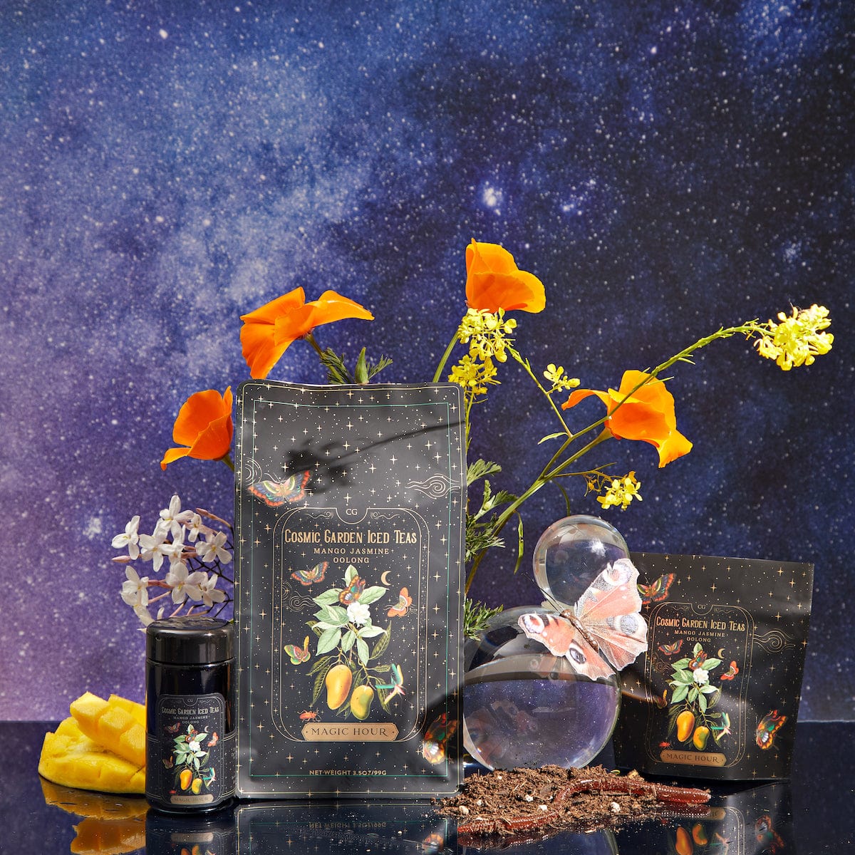 Oolong Tea | Mango Jasmine Oolong Iced Tea | Magic Hour Tea